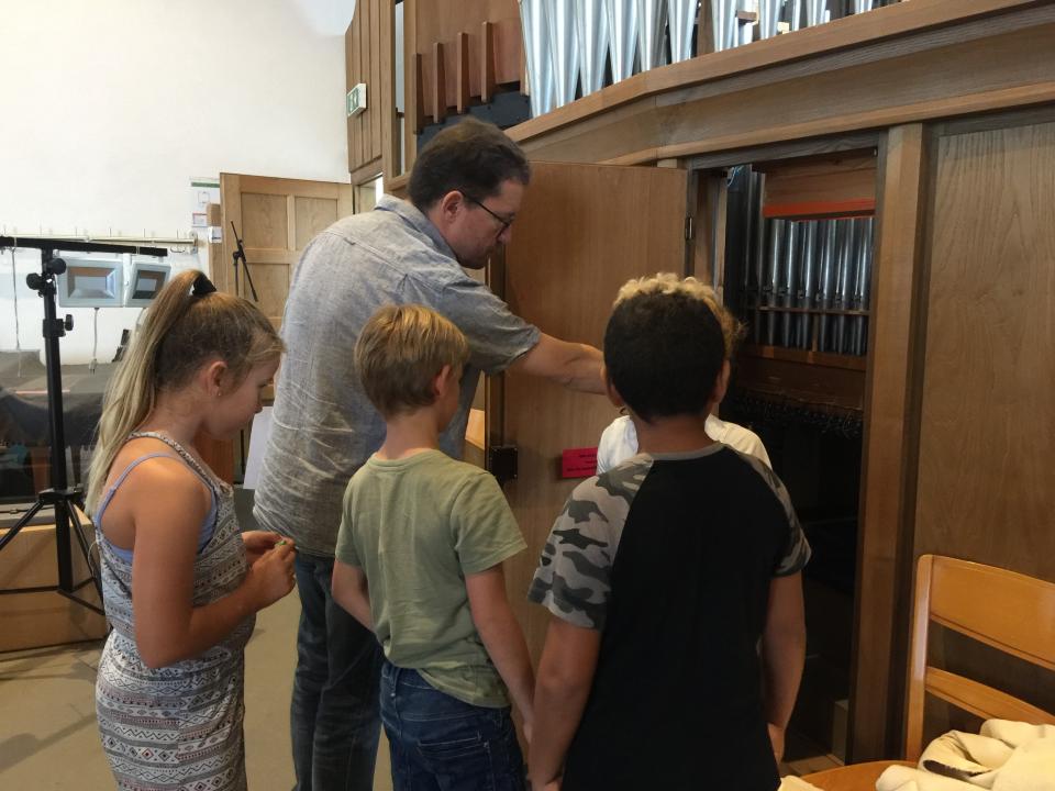 Kirchenführung der künftigen Erstkommunionkinder | Katholische Pfarrei St. Stefan Amriswil